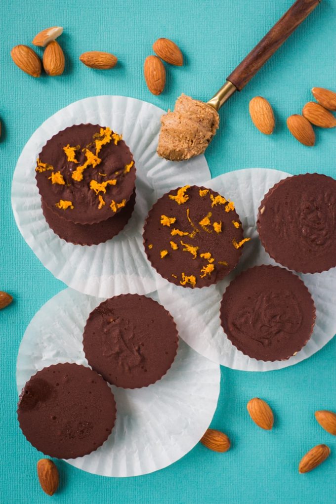 Almond Butter Cups - Food with Feeling