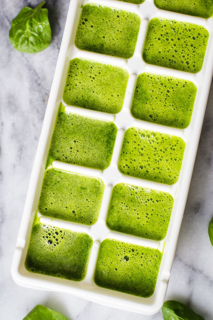 Frozen Greens for Green Smoothies - Food with Feeling