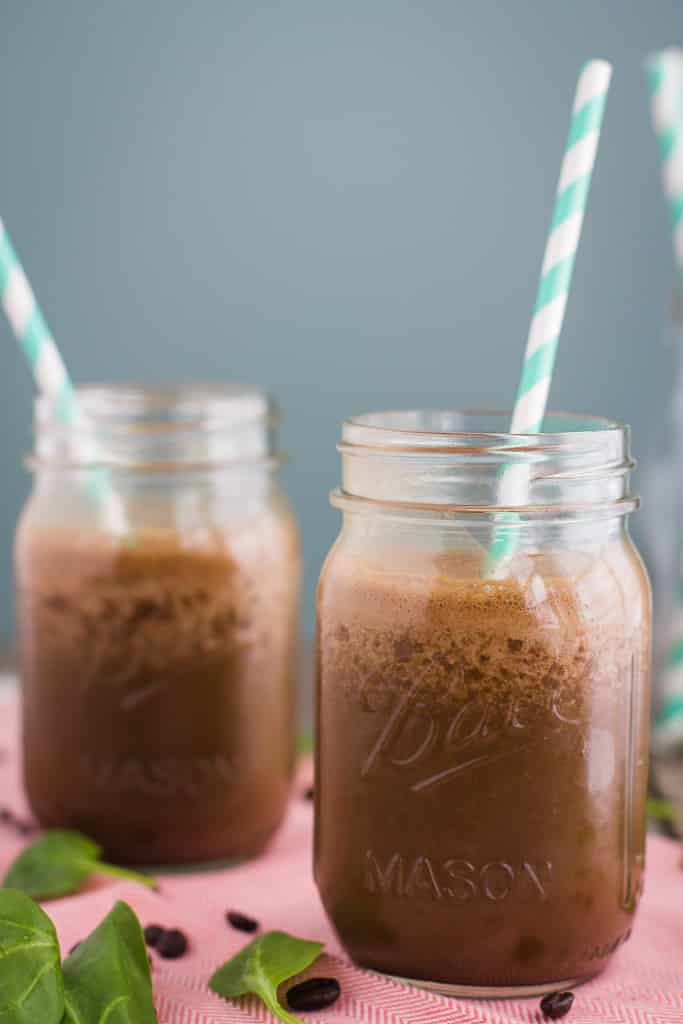Mocha Green Smoothie - Food with Feeling