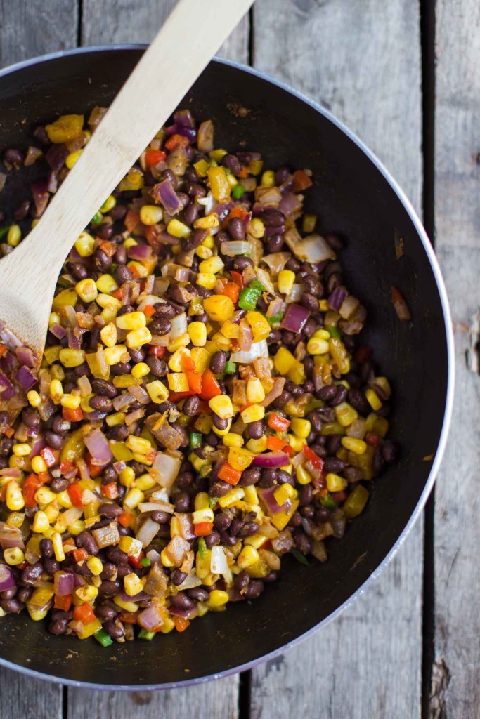 Spaghetti Squash Burrito Bowls - Food with Feeling
