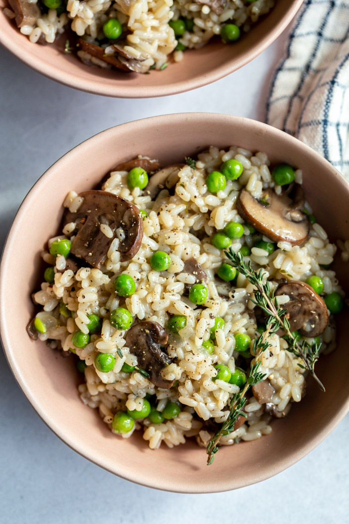 Easy Vegan Risotto - Food with Feeling