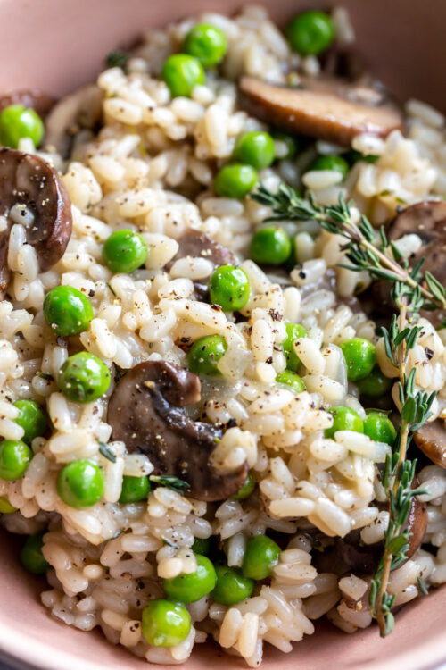 Easy Vegan Risotto - Food with Feeling