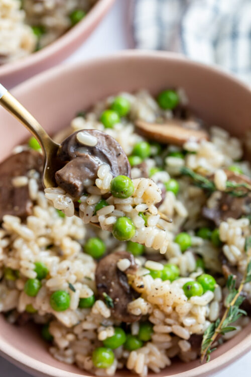 Easy Vegan Risotto - Food with Feeling