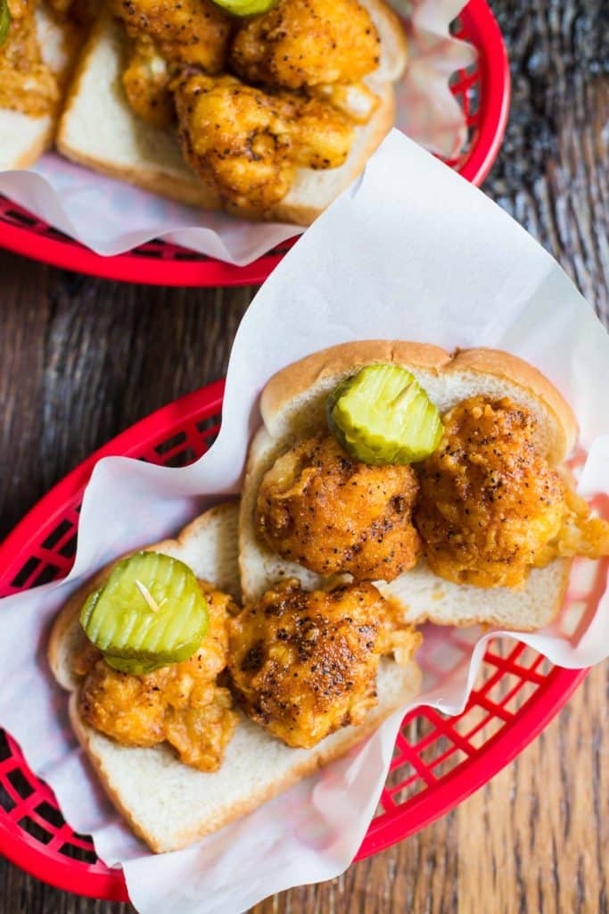 Cauliflower Nashville Hot "Chicken"