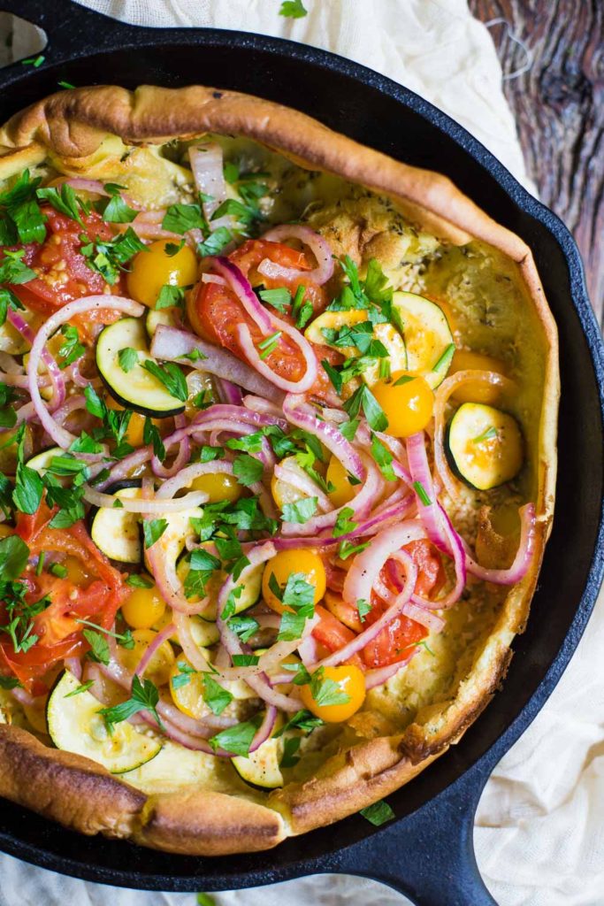Savory Dutch Baby - Food with Feeling