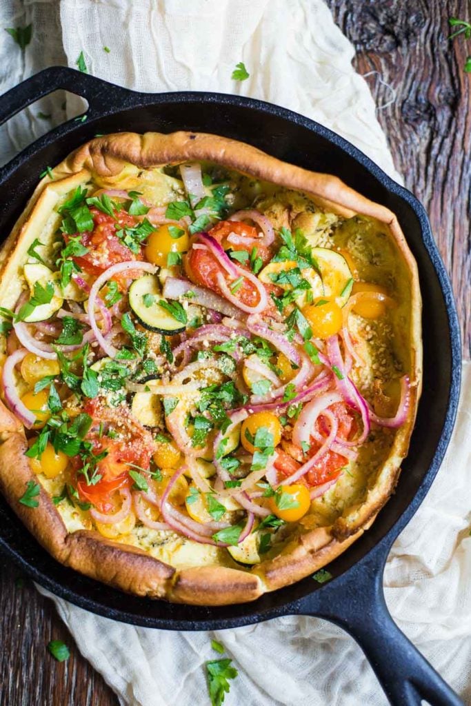 Savory Dutch Baby - Food with Feeling