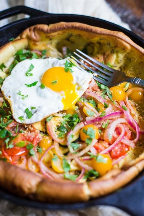 Savory Dutch Baby - Food with Feeling