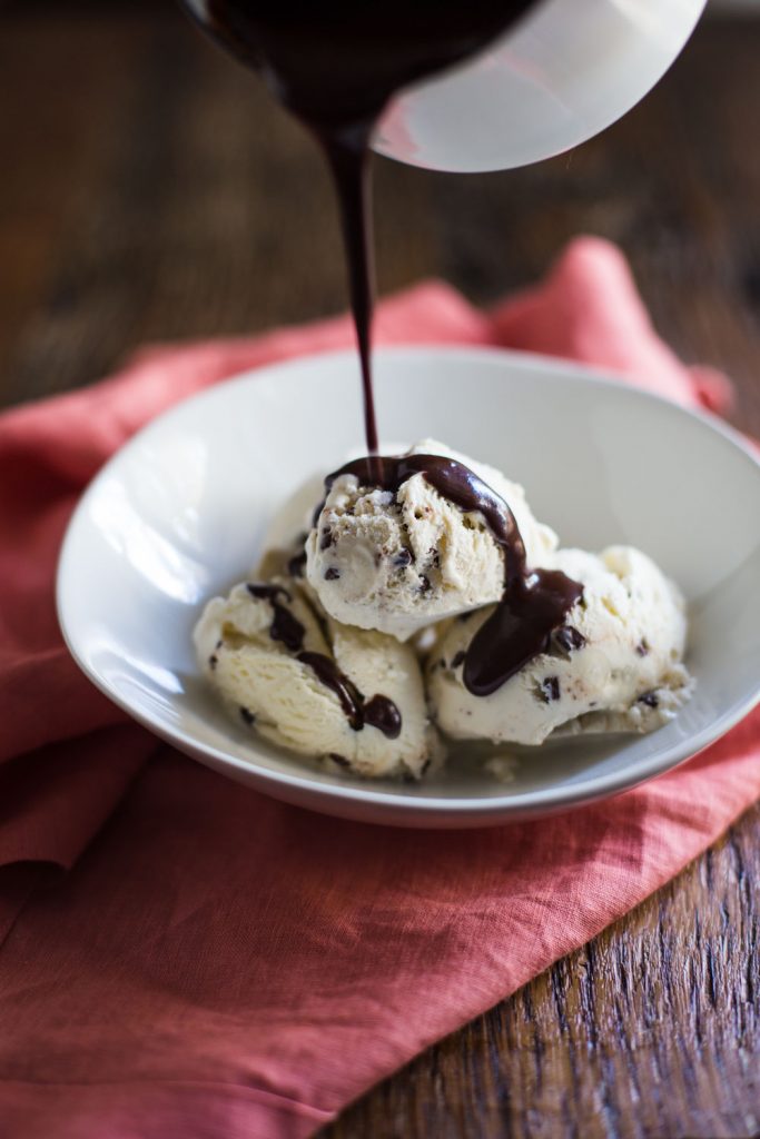 4 Ingredient Vegan Chocolate Syrup - Food with Feeling