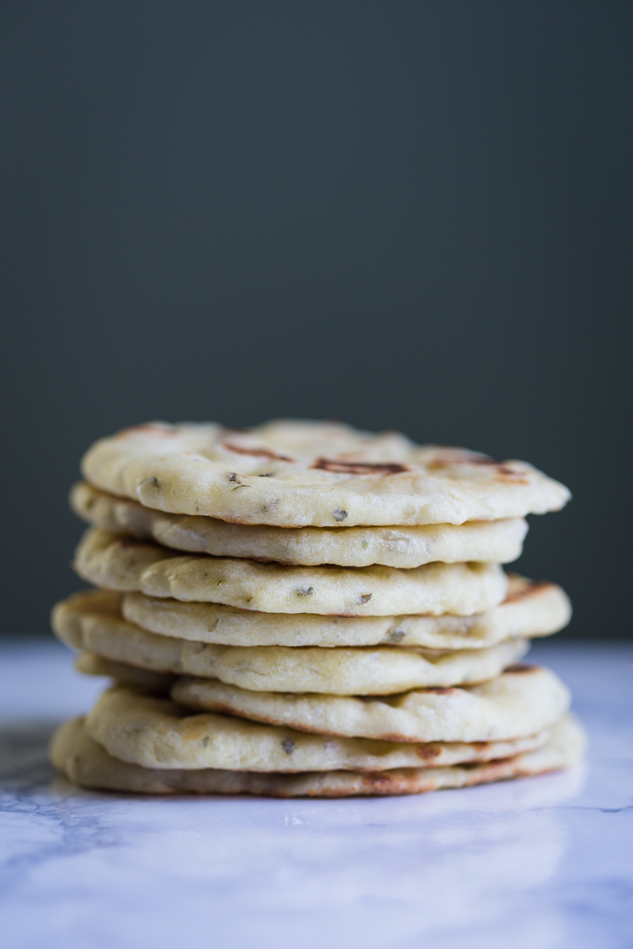 Mini Garlic Flatbread (V) - Food with Feeling