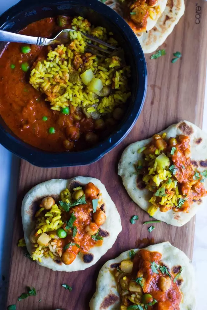 Mini Garlic Flatbread (V) - Food with Feeling