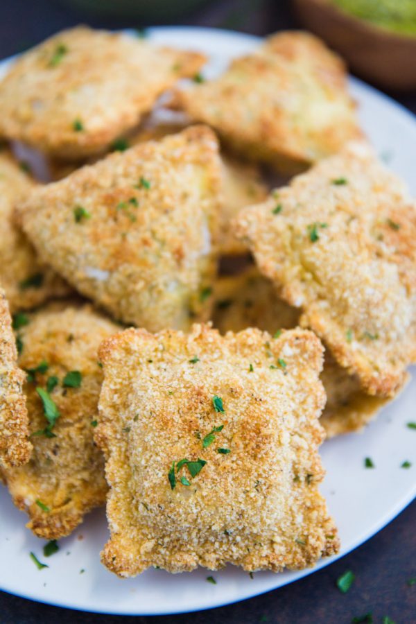 Easy Baked Ravioli - Food with Feeling