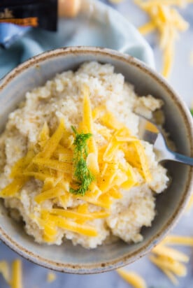Instant Pot Cheese Grits - Food with Feeling