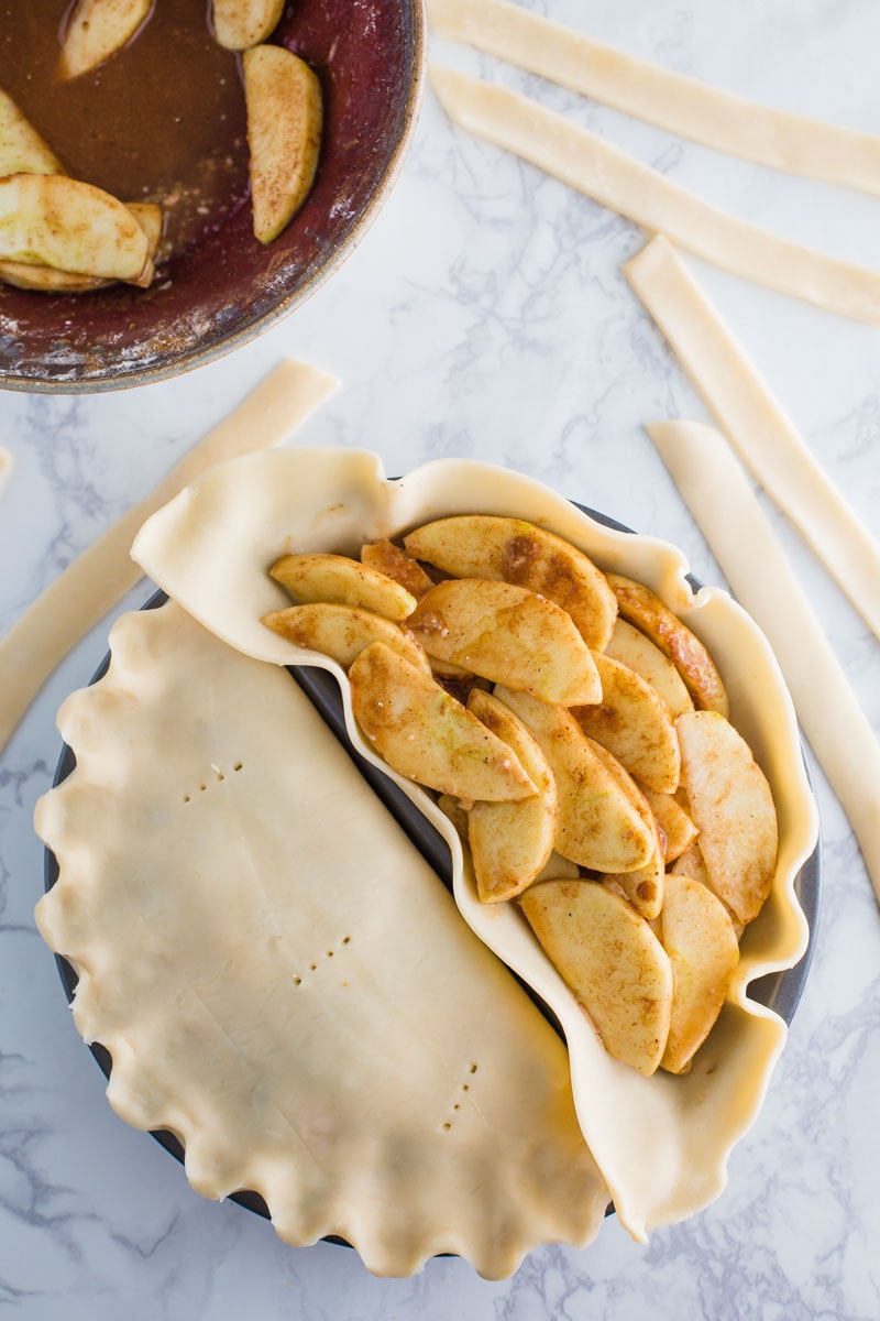 Split Decision Pie Pan: Dinner and Dessert - Food with Feeling