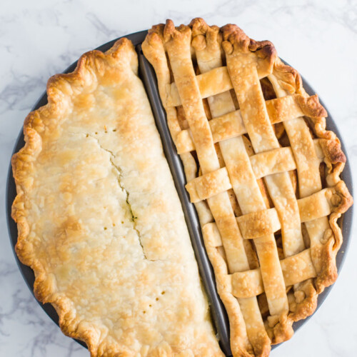 Split Decision Pie Pan: Dinner and Dessert - Food with Feeling