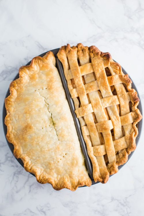 Split Decision Pie Pan: Dinner and Dessert - Food with Feeling