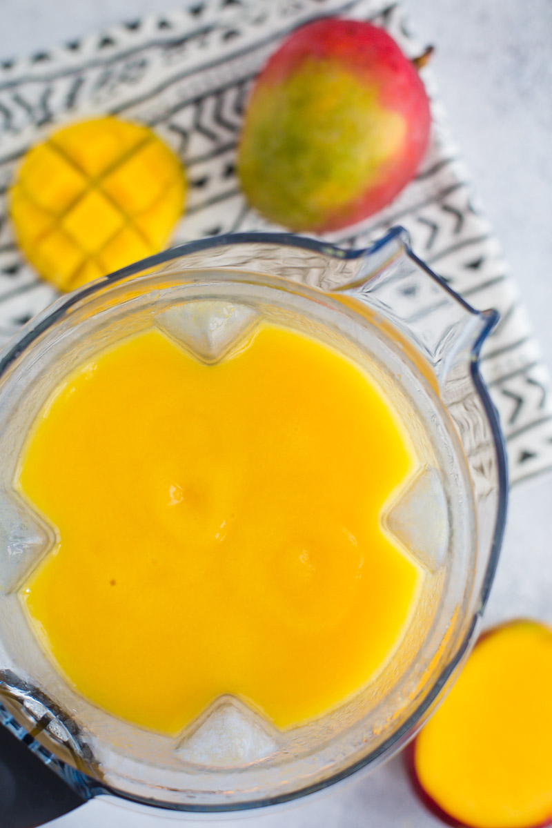 Mango Wine Slushie - Food with Feeling
