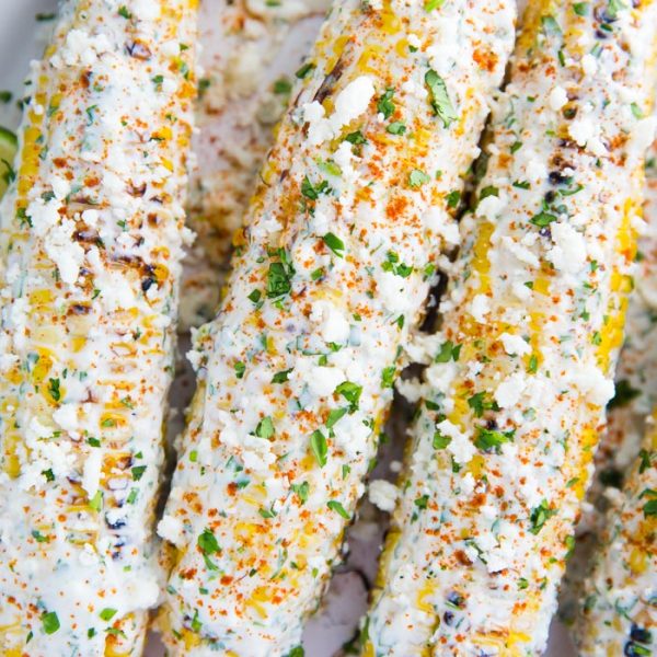 Easy Mexican Street Corn - Food with Feeling
