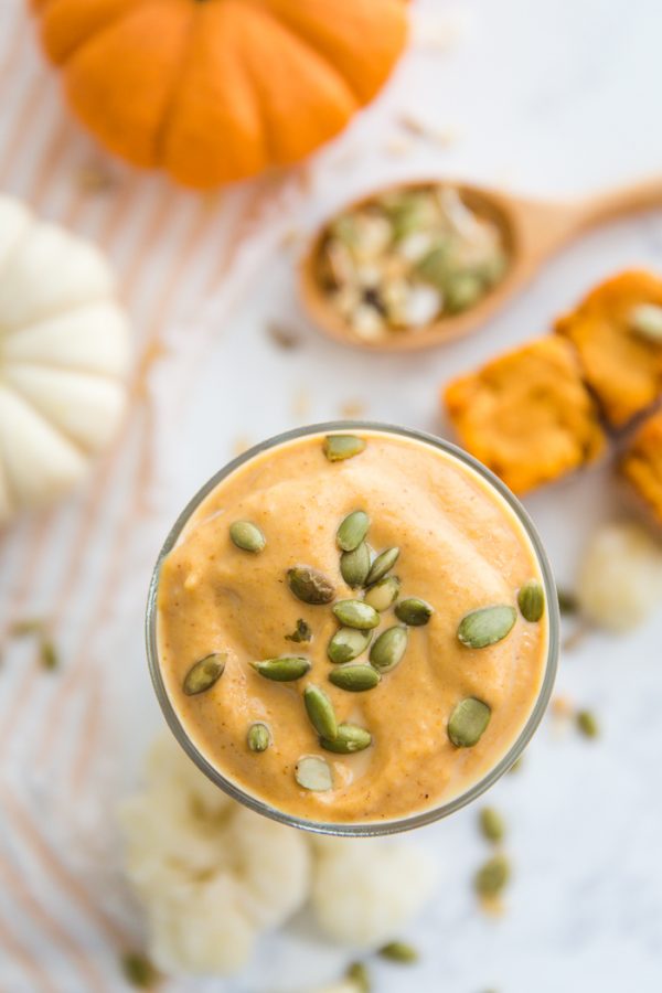 Healthy Pumpkin Smoothie - Food with Feeling