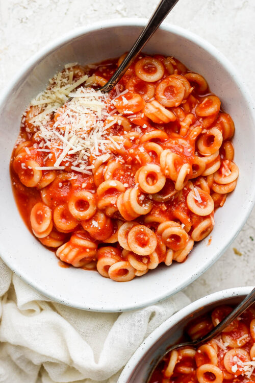 Homemade Spaghettios - Food with Feeling