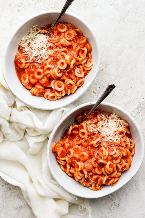 Homemade Spaghettios - Food with Feeling