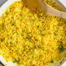 Turmeric Lemon Rice - Food with Feeling