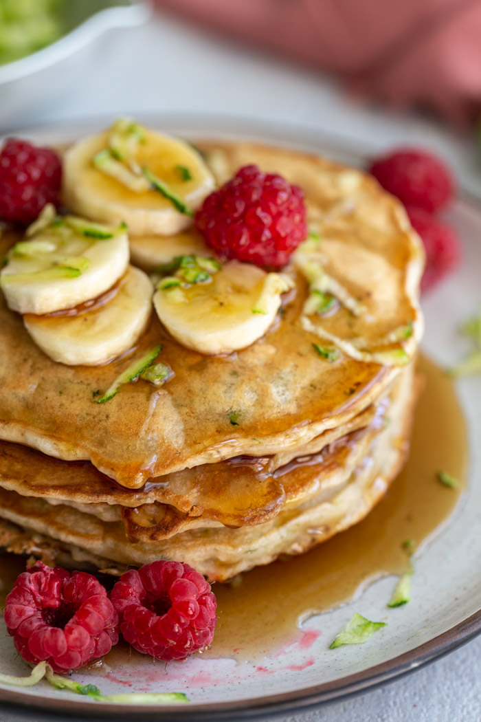 Zucchini Pancakes - Food with Feeling