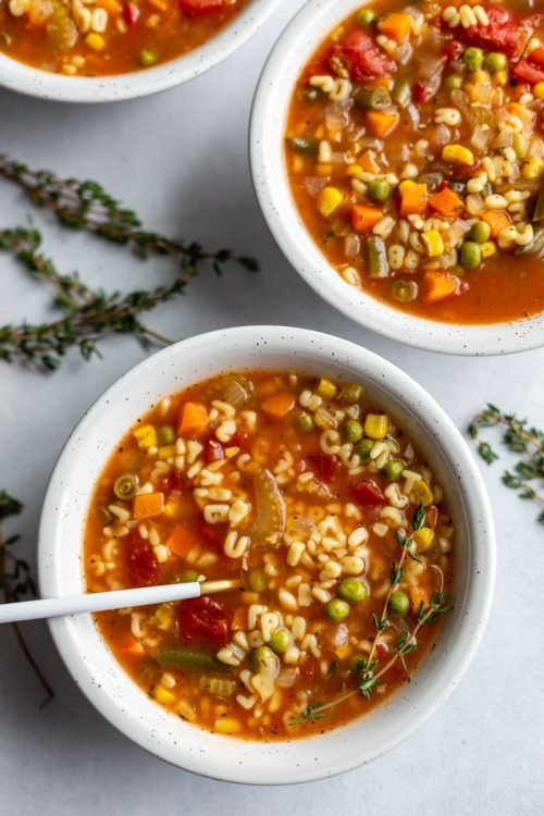 Homemade Alphabet Soup Recipe - Food with Feeling