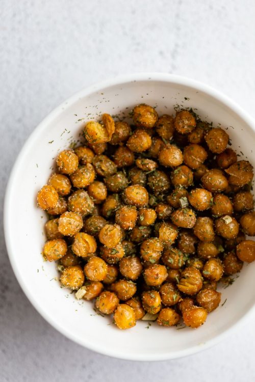 Oven Roasted Chickpeas - Food with Feeling