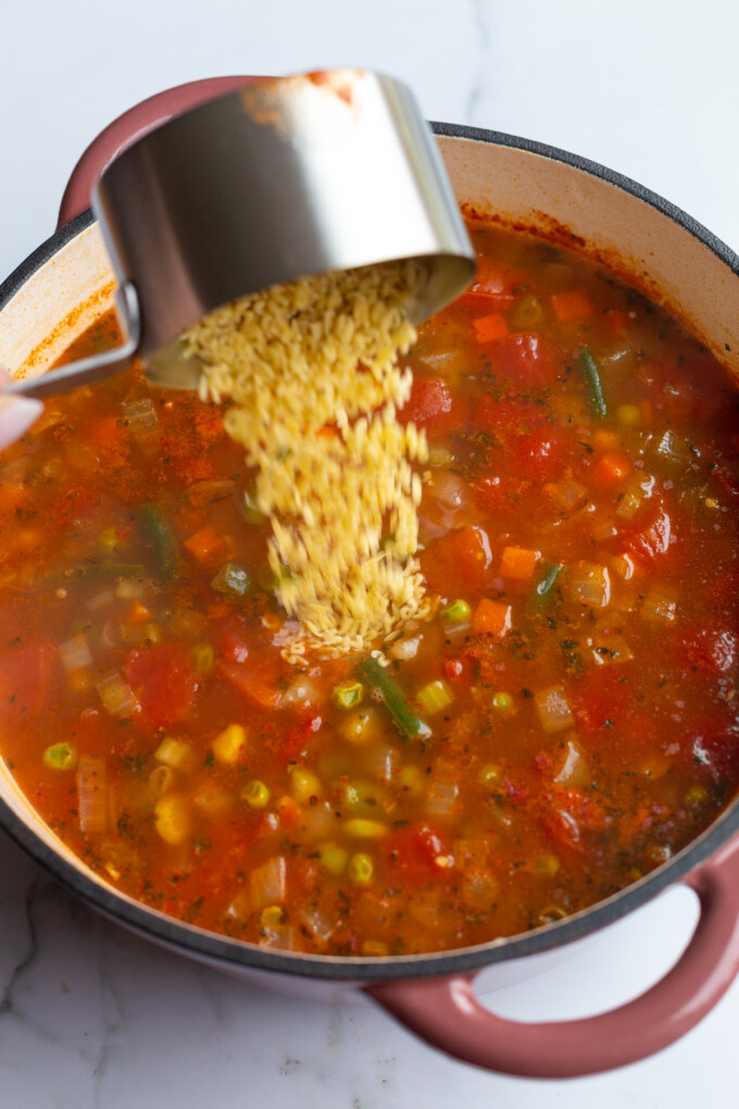 Homemade Alphabet Soup Recipe - Food with Feeling