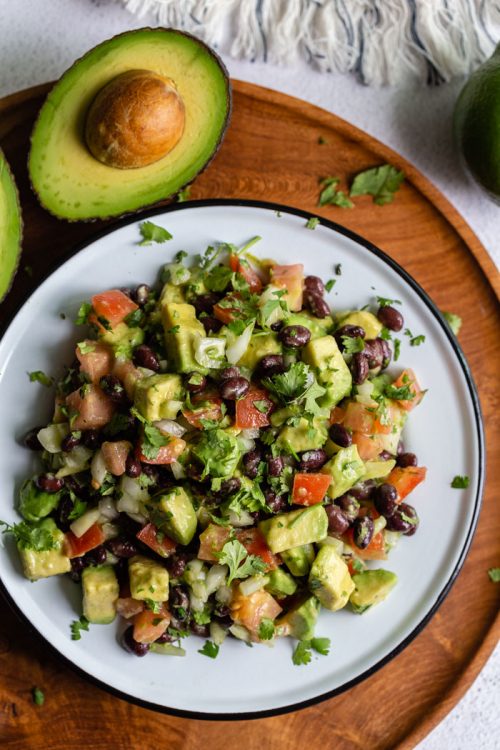 Avocado & Black Bean Salad - Food with Feeling