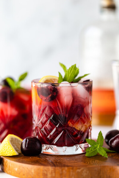 Cherry Bomb Cocktail - Food with Feeling