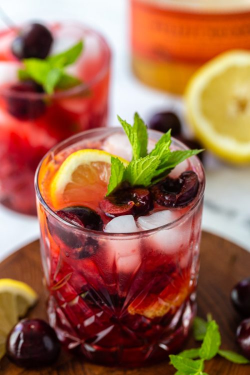 Cherry Bomb Cocktail - Food with Feeling