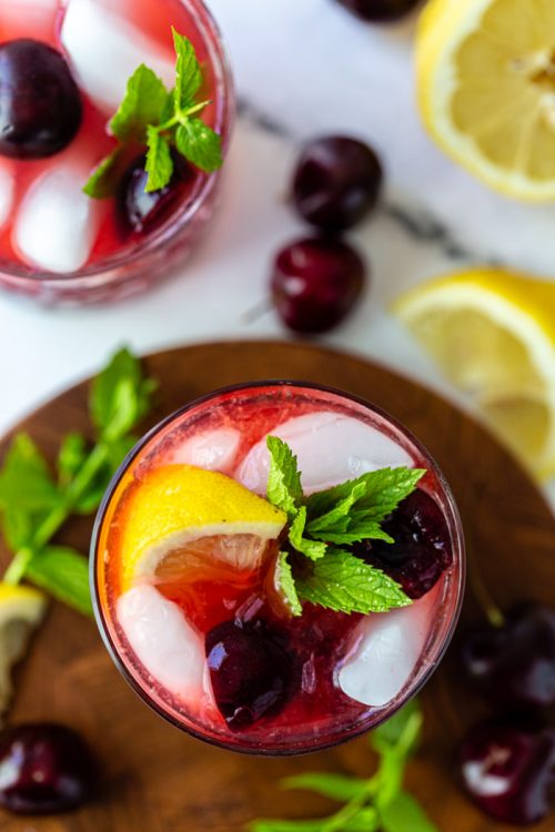 Cherry Bomb Cocktail - Food with Feeling