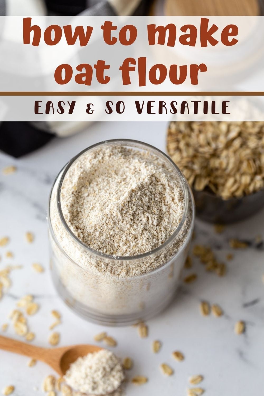 How to Make Oat Flour - Food with Feeling
