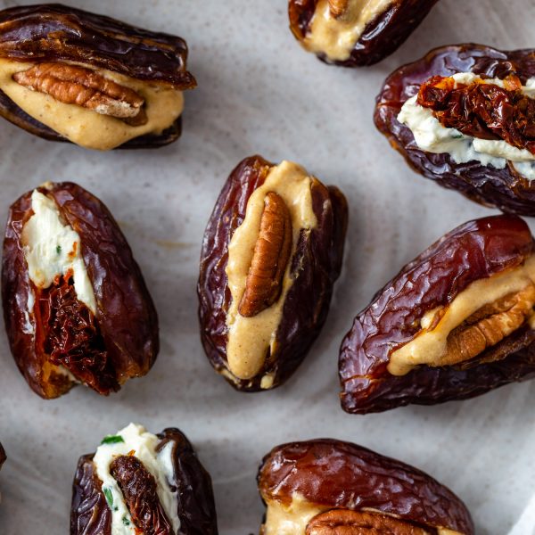 Stuffed Dates: 2 Ways! - Food with Feeling