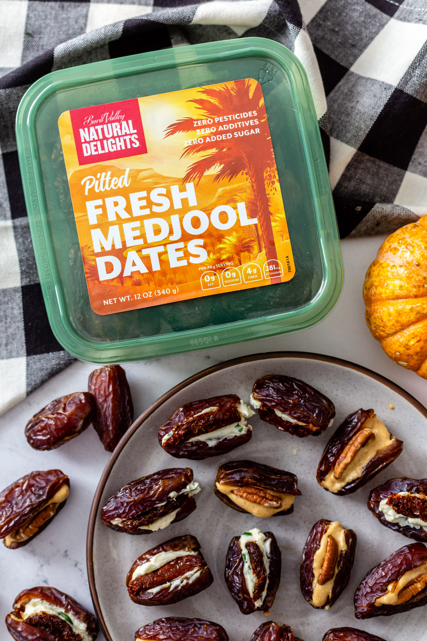 Stuffed Dates: 2 Ways! - Food with Feeling