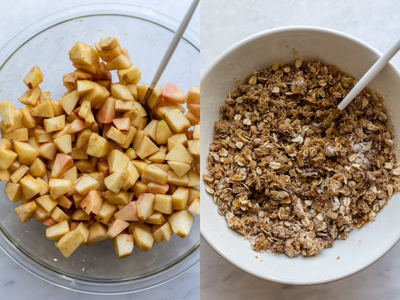 Vegan Apple Crisp - Food with Feeling