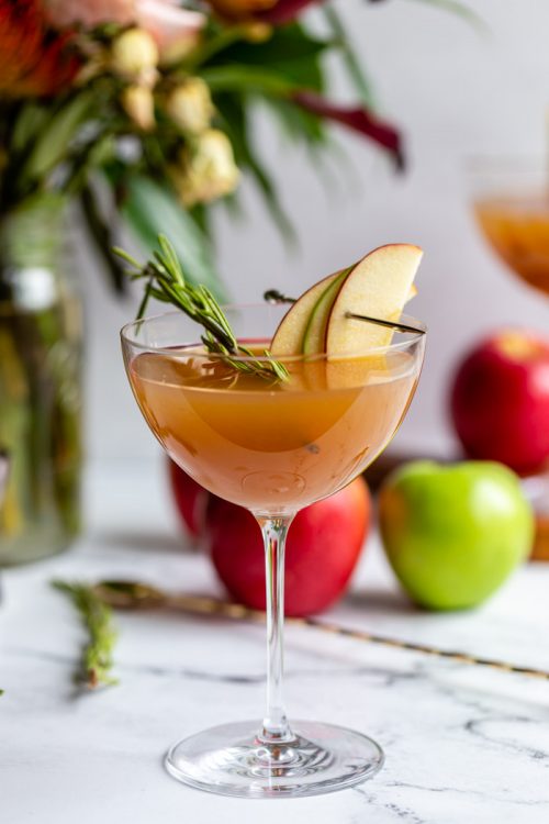 Apple Cider Cocktail - Food with Feeling