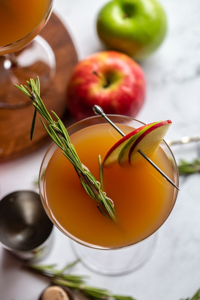 Apple Cider Cocktail - Food with Feeling