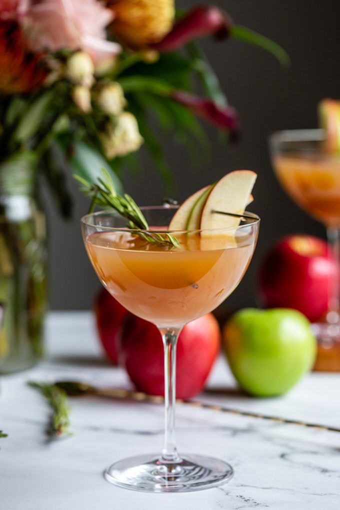 Apple Cider Cocktail - Food with Feeling