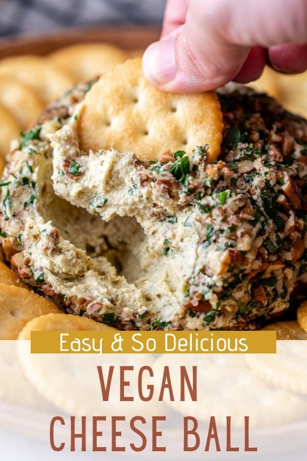 Vegan Cheese Ball - Food with Feeling