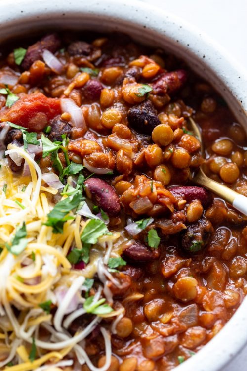 Lentil Chili - Food with Feeling