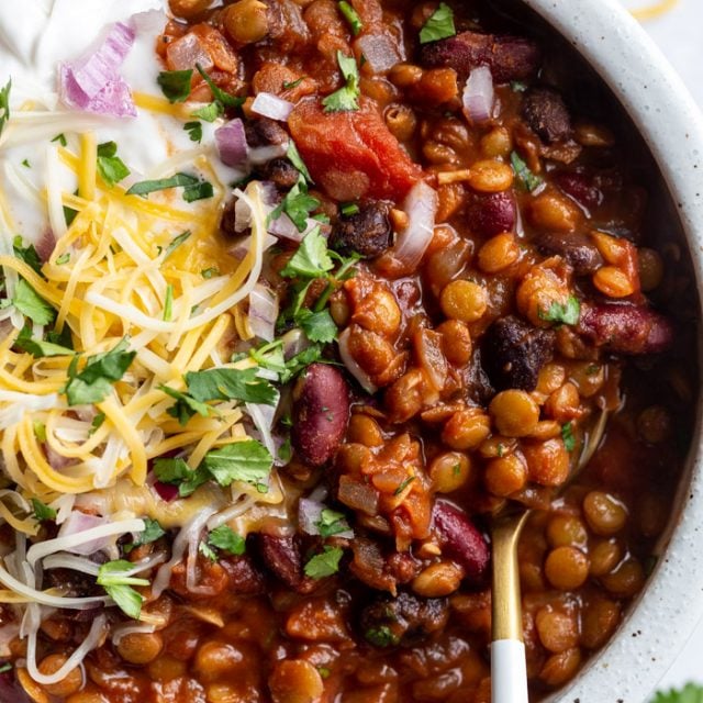 Lentil Chili - Food with Feeling