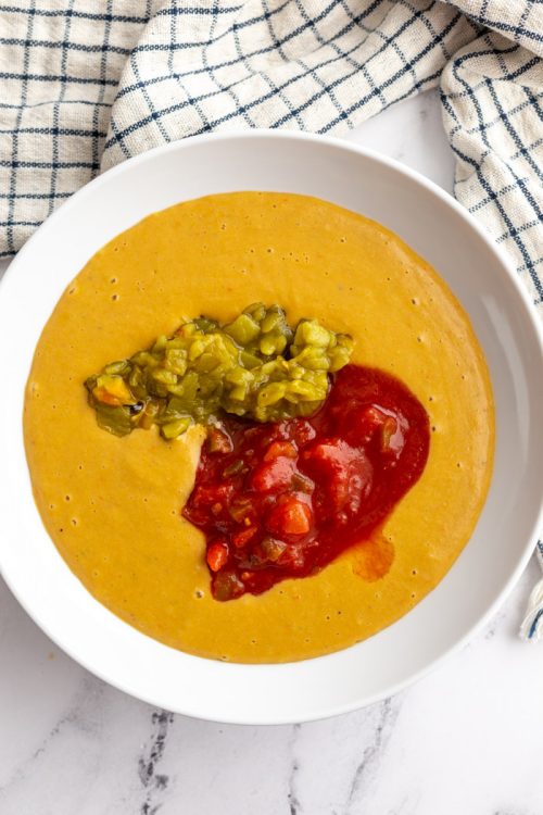 Vegan Salsa Con Queso - Food with Feeling