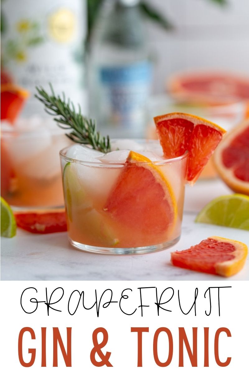 Grapefruit Gin & Tonic - Food with Feeling