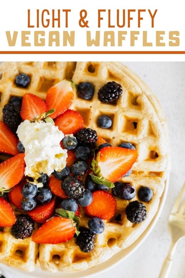 Vegan Waffles - Food with Feeling