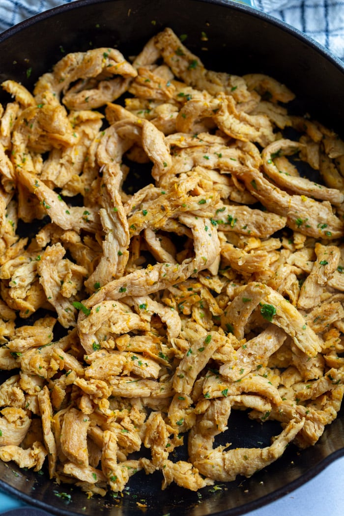 Soy Curls Fajitas - Food with Feeling