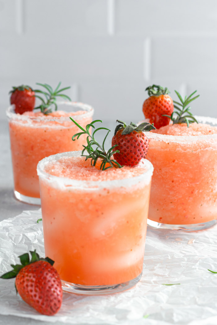Strawberry Salty Dog Cocktail - Food with Feeling