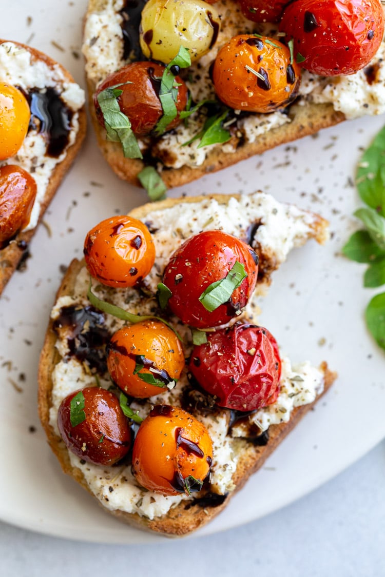 Blistered Tomatoes - Food with Feeling