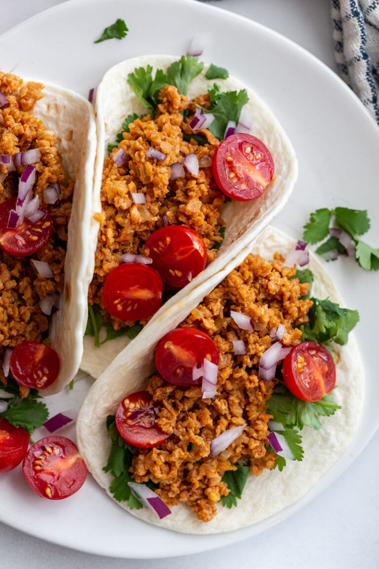 Ultimate Guide to TVP + TVP Tacos - Food with Feeling